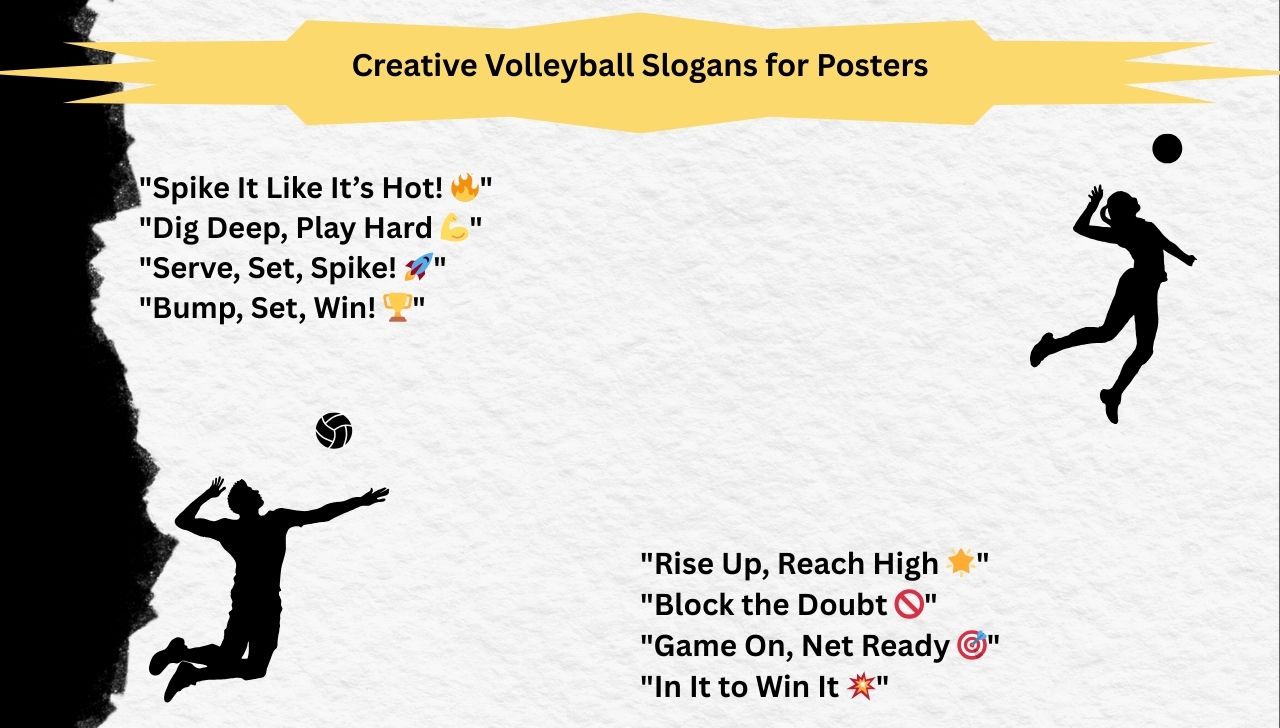 150+ Powerful Volleyball Slogans to Inspire Teamwork and Victory ...