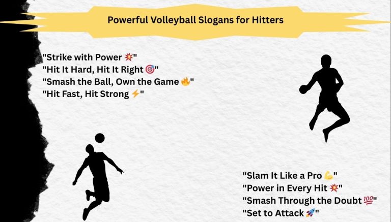 150+ Powerful Volleyball Slogans to Inspire Teamwork and Victory ...