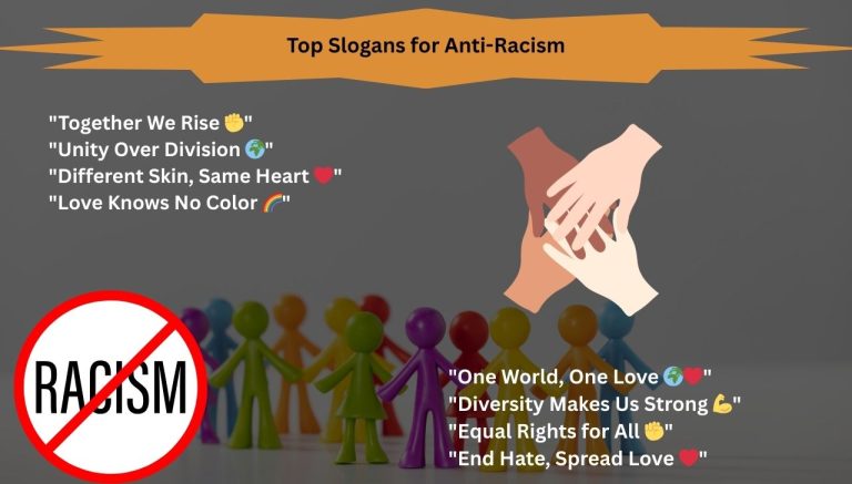 150 Powerful Slogans for Anti-Racism That Inspire Change - Search Fleek