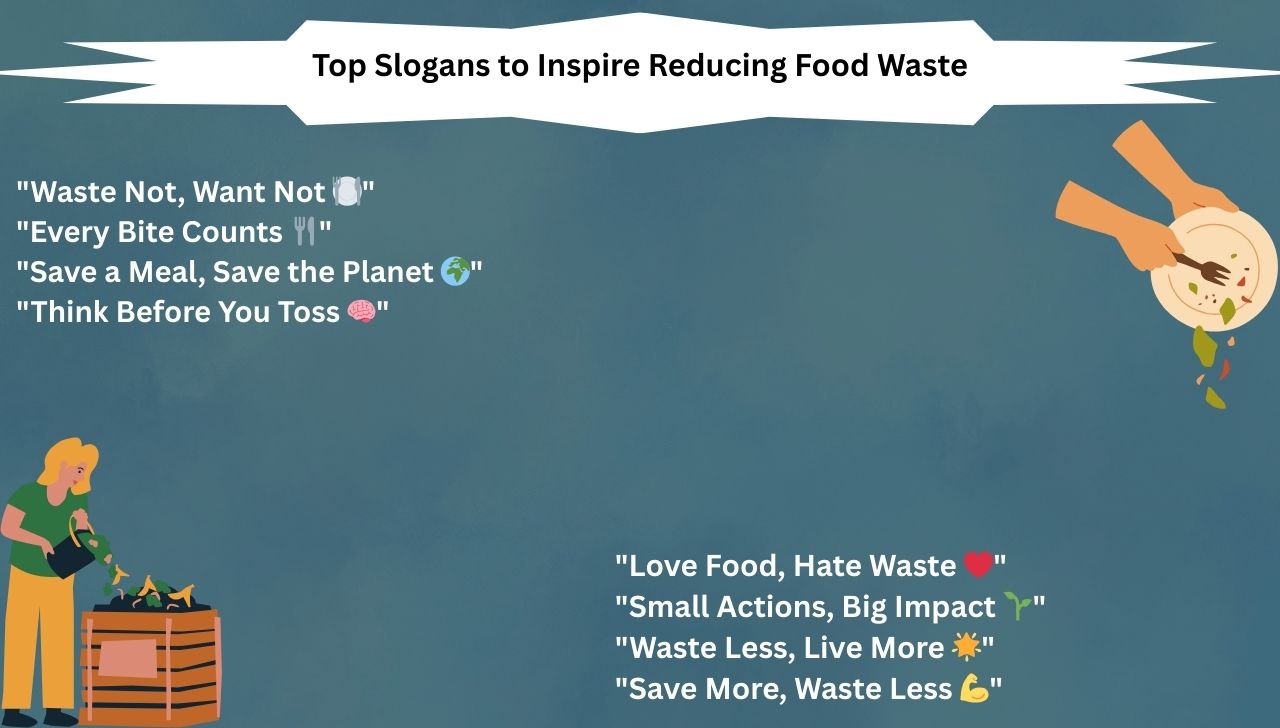 210+ Best Inspiring Slogans to Reduce Food Waste and Save the Planet ...