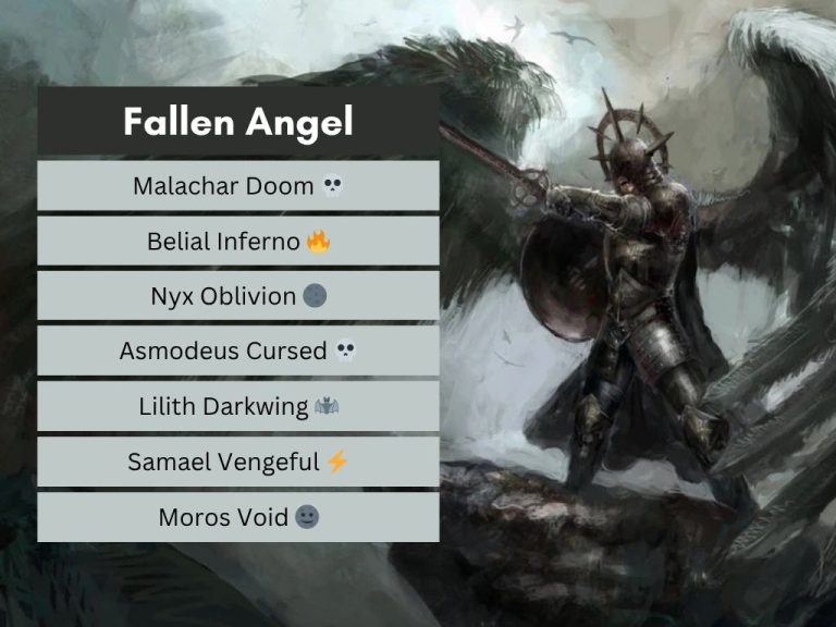 235+ Ancient Fallen Angel Names You’ve Never Heard Of - Search Fleek