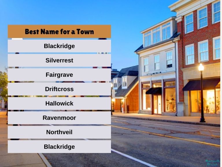 459+ Best Town Name Ideas for Fiction, Games, and Real Projects ...