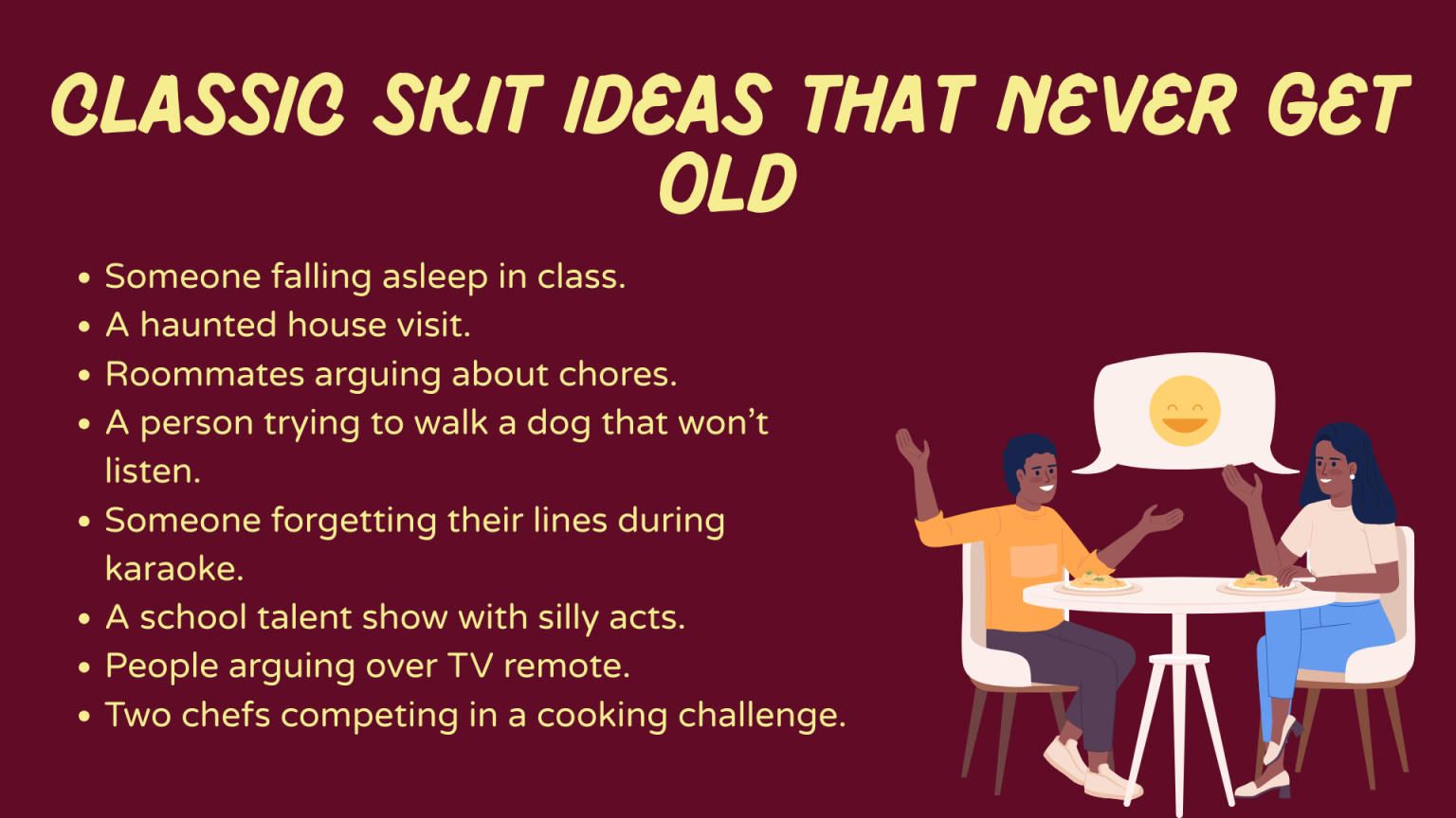 420 Skit Ideas for Every Occasion: Funny, Creative, and Easy to Perform ...