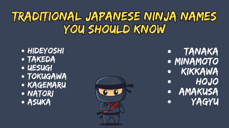 700+ Ninja Names Ideas for Warriors, Gamers & Writers - Search Fleek