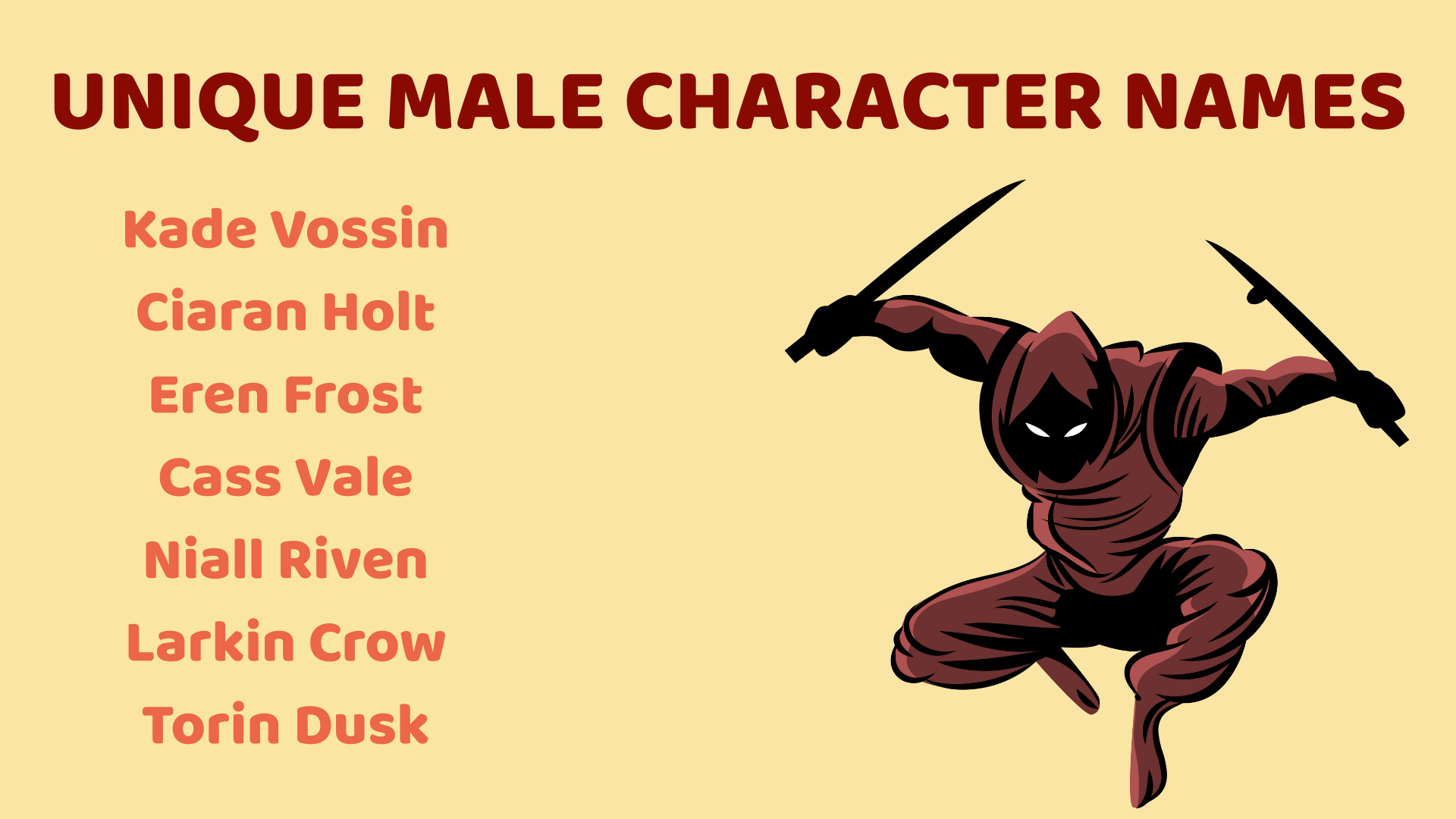 469+ Character Name Ideas to Level Up Your Storytelling - Search Fleek